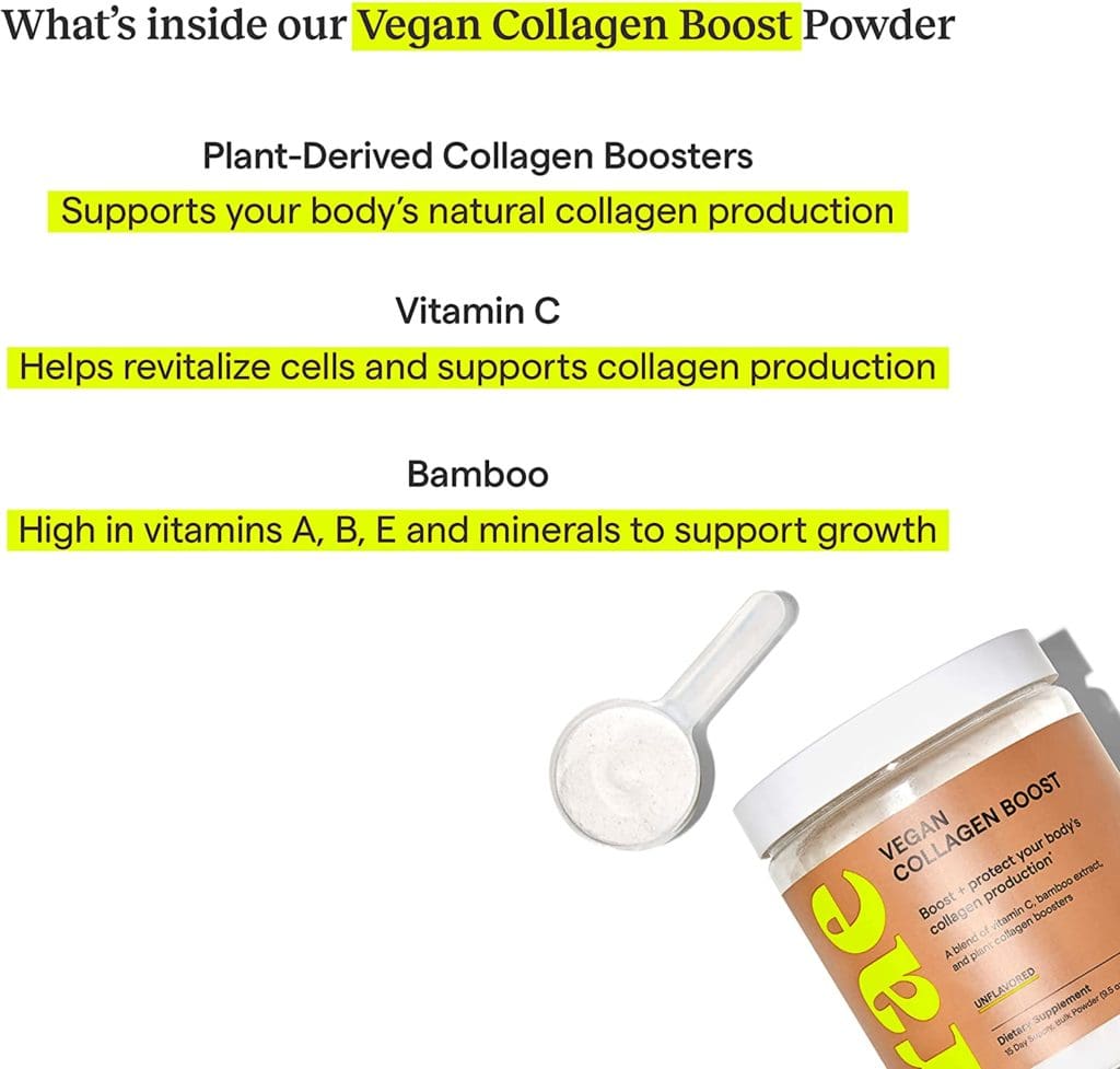 Rae Vegan Collagen Boost Capsules - Plant Based Collagen Supplement ...