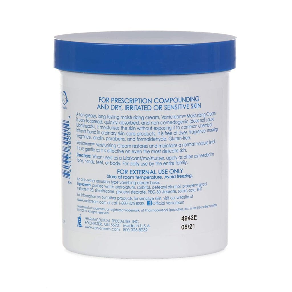 Vanicream Moisturizing Skin Cream with Pump | 16 fl oz - Medrock Pharmacy