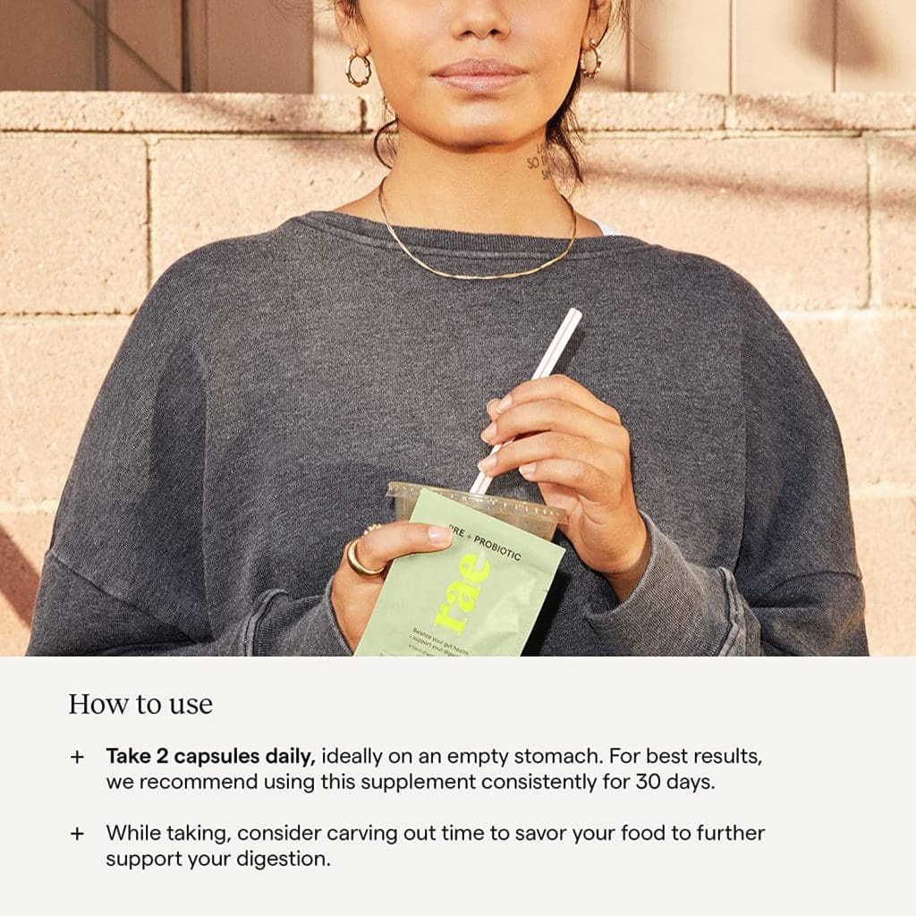 Rae Wellness Multivitamin for Women - Pre + Probiotic Supplement ...