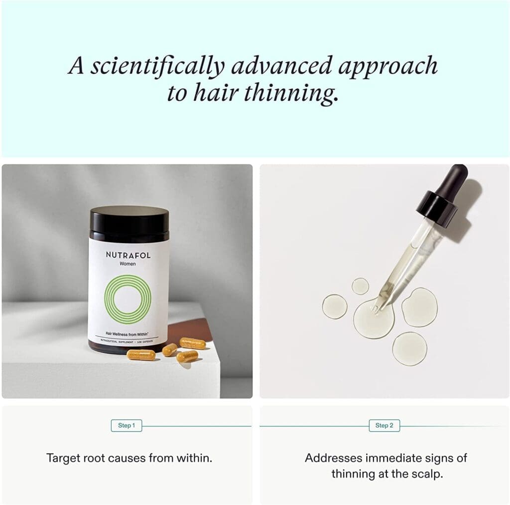 Nutrafol Women Clinically Proven Hair Supplement and Growth Activator ...